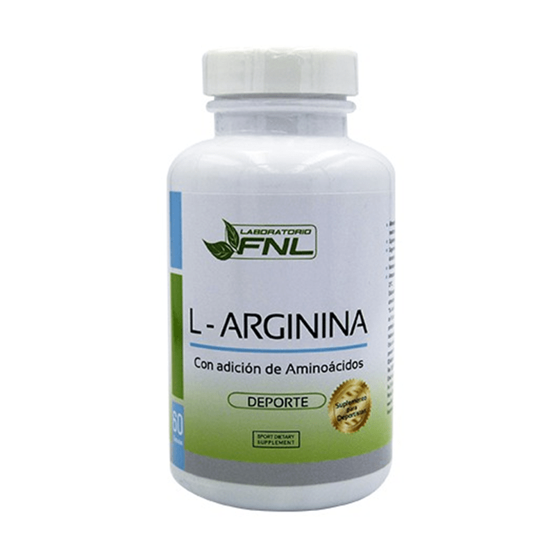 L-ARGININA 60 CAPS 500MG FNL | Nutrapunto