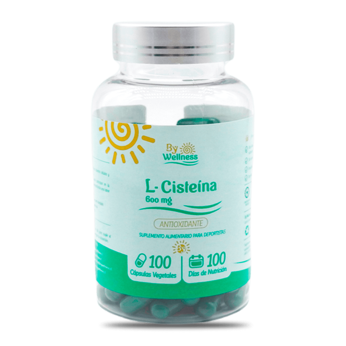 L-CISTEINA 600MG 100 CAPS BY WELLNESS | Nutrapunto