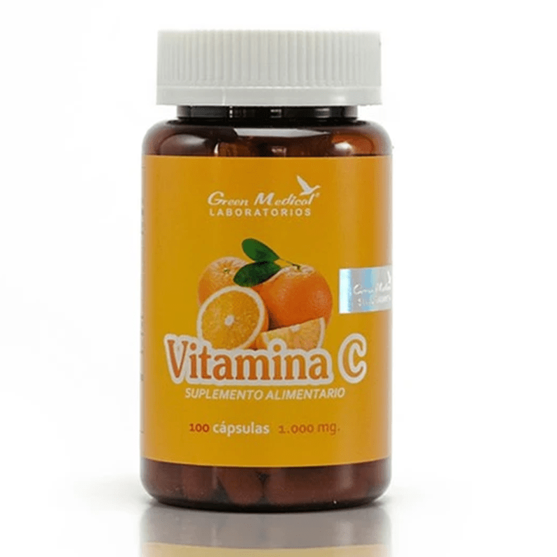 VITAMINA C 1000MG 60CAPS GREEN MEDICAL | Nutrapunto