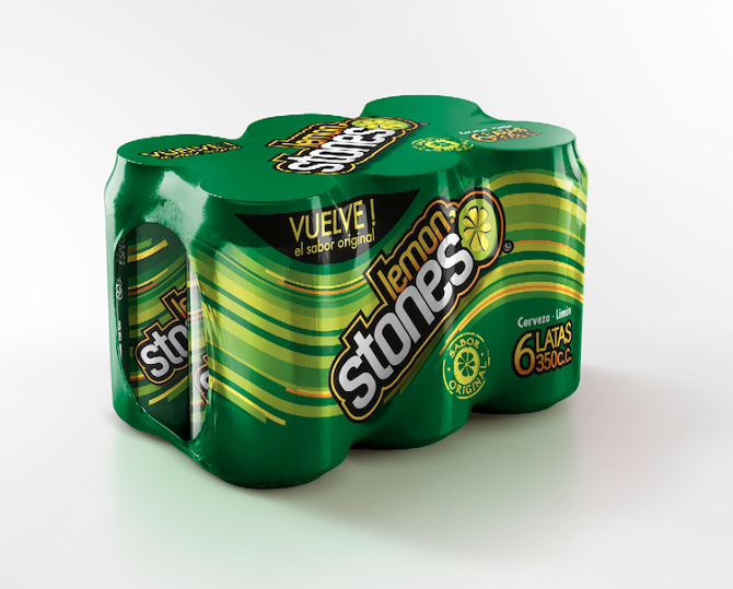 PACK LEMON STONES LATA X 6 UNID 350 CC | Quillotana Distribuidora