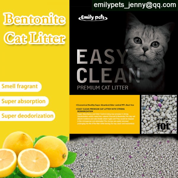 Arena Sanitaria Easy Clean Premium Cat Litter 4kg Aroma Limón ...