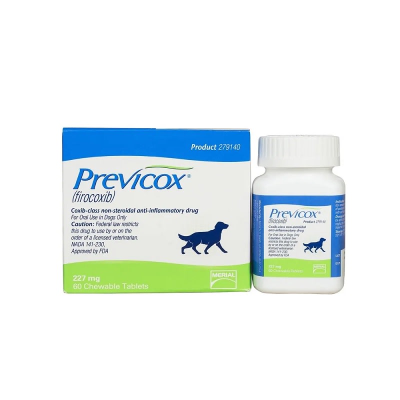 PREVICOX 227 mg 60 comprimidos | Farmacia Veterinaria Arkanet