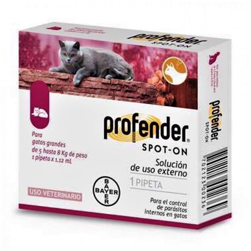 Profender 5 a 8 kg | Farmacia Veterinaria Arkanet