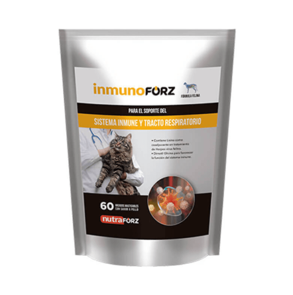 Inmunoforz Felino 60 comprimidos | Farmacia Veterinaria Arkanet