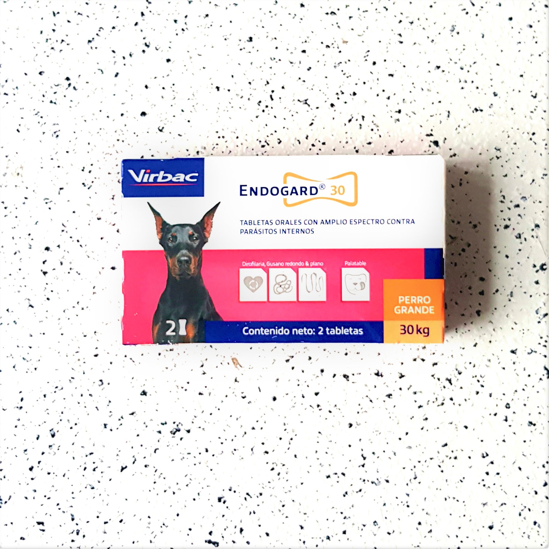 Endogard 30 5/30 kg 2 tabletas | Farmacia Veterinaria Arkanet