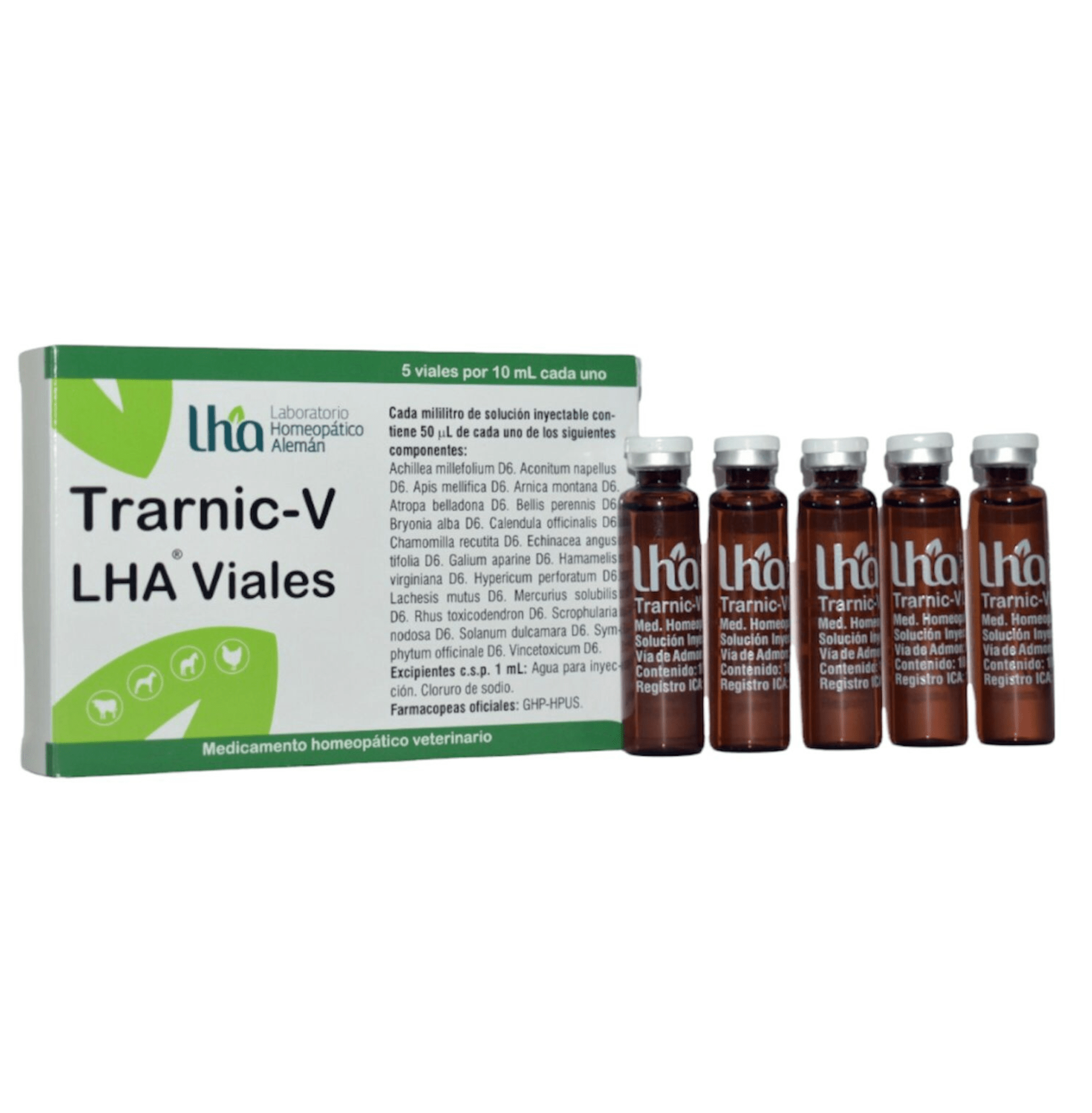 Trarnic Inyectable Caja de 5 Ampollas | Farmacia Veterinaria Arkanet
