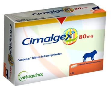Cimalgex 80 mg 8 Comprimidos | Farmacia Veterinaria Arkanet