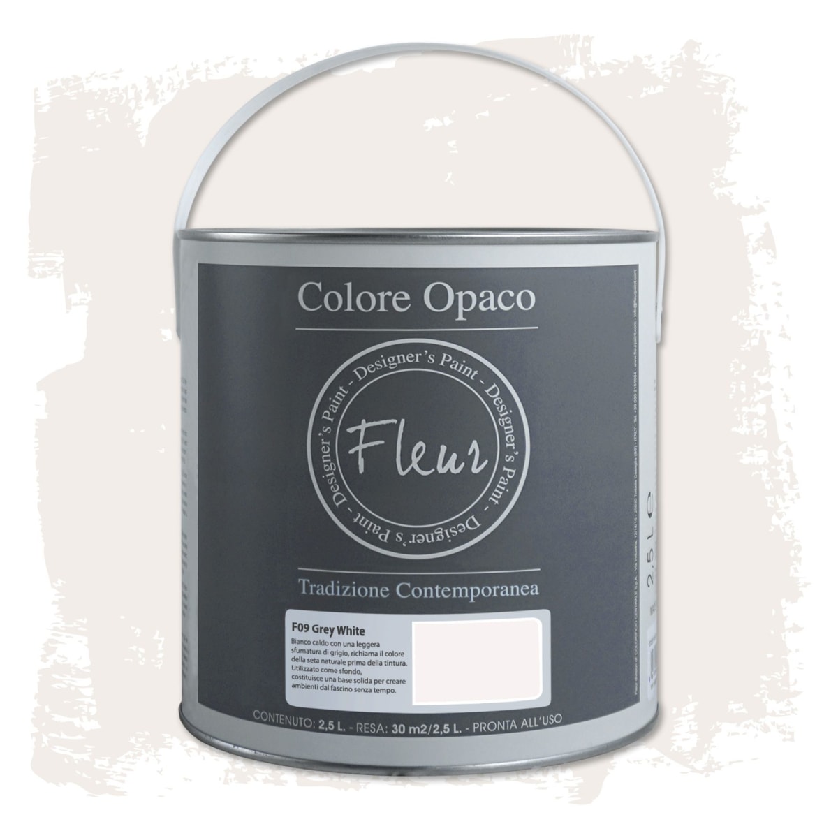 PINTURA CHALKY LOOK GREY WHITE | Fleur Designer´s Paint