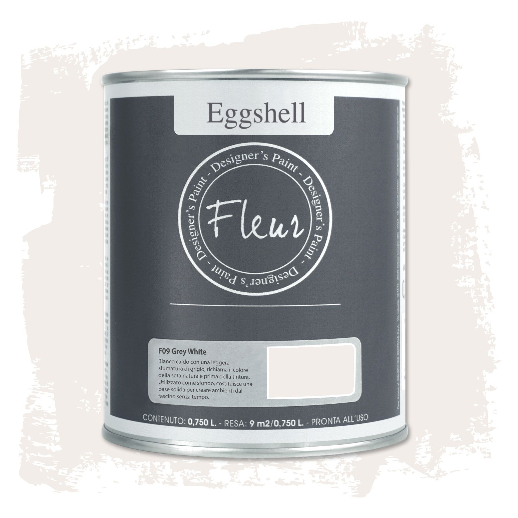 PINTURA EGGSHELL GREY WHITE | Fleur Designer´s Paint