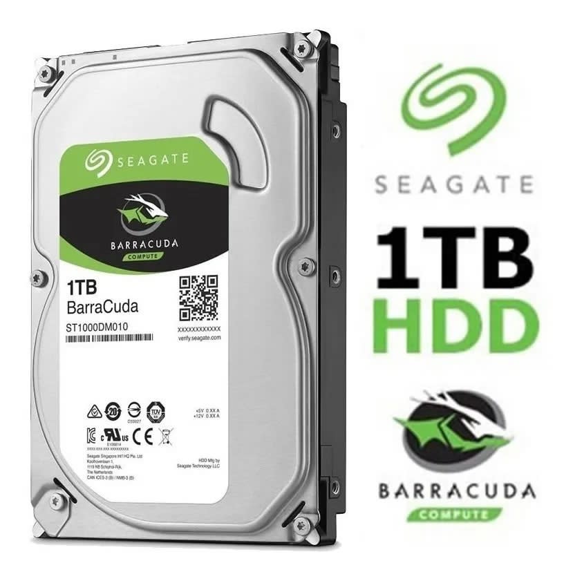 Disco Duro Interno Barracuda 1 TB 3.5 7200 RPM | TECNO E-SIM | Tienda de Tecnología y Música