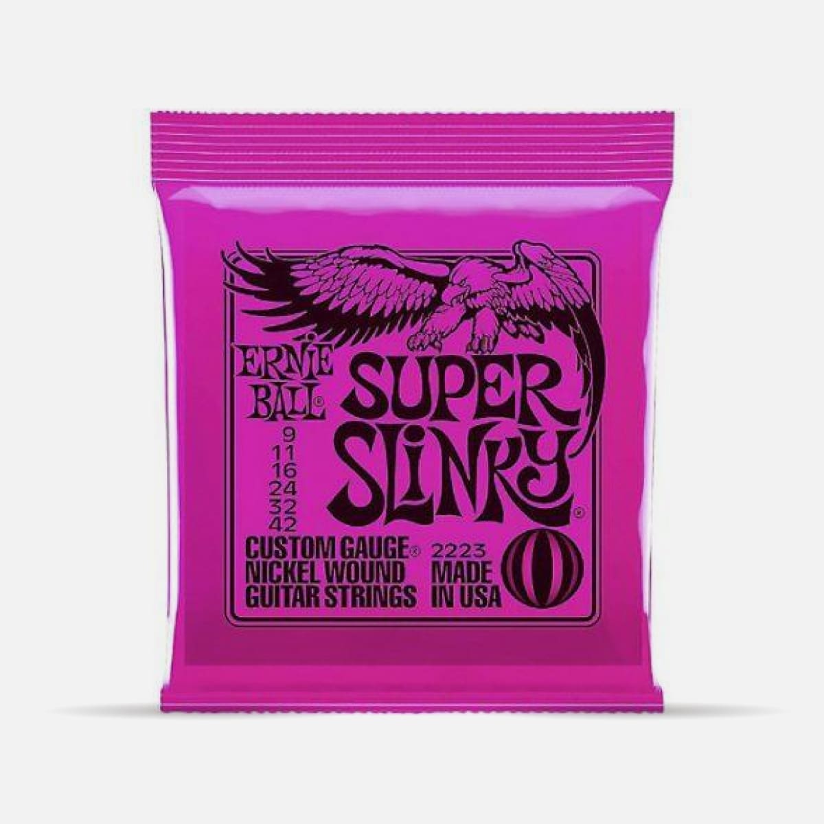 Cuerdas de Guitarra Eléctrica Ernie Ball Super Slinky | TECNO E-SIM | Tienda de Tecnología y Música
