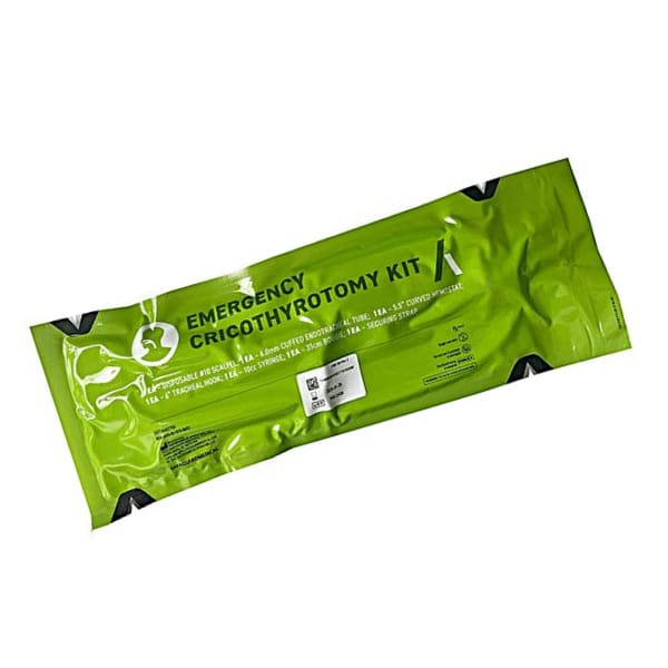 Kit Tactico CRIT (cricotirotomía) | Tienda Proemer