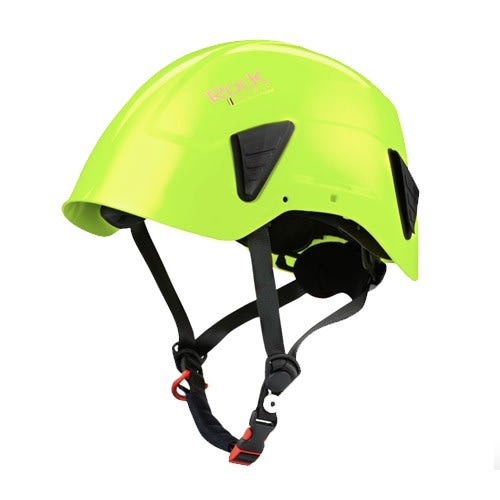 Casco Industrial dynamo Volt amarillo Fluor - Rock Helmet | Tienda Proemer