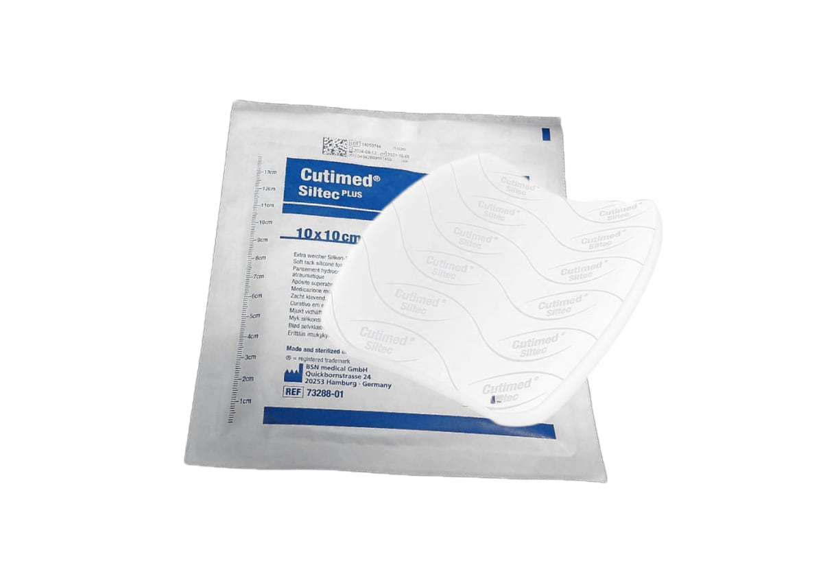 Cutimed Siltec Plus BSN 10x10 cm ref 73288-01 | Importadora Biocare Ltda.
