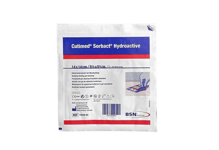 Cutimed Sorbact Hydroactive 14x14 cm | Importadora Biocare Ltda.