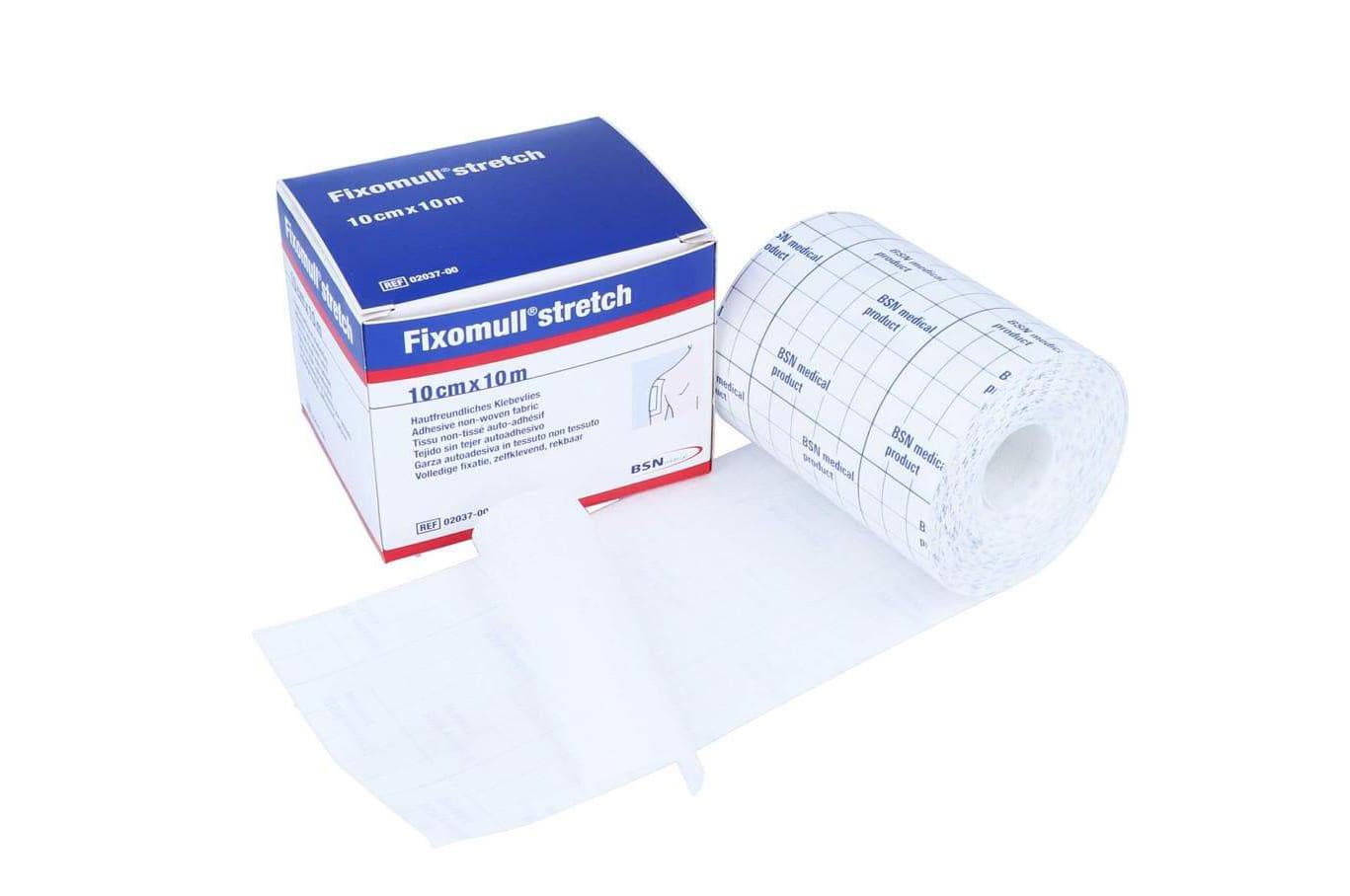 Fixomull Stretch 10cm x 10cm | Importadora Biocare Ltda.