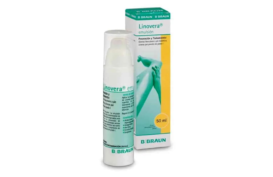 Linovera Emulsión Braun 50ml | Importadora Biocare Ltda.