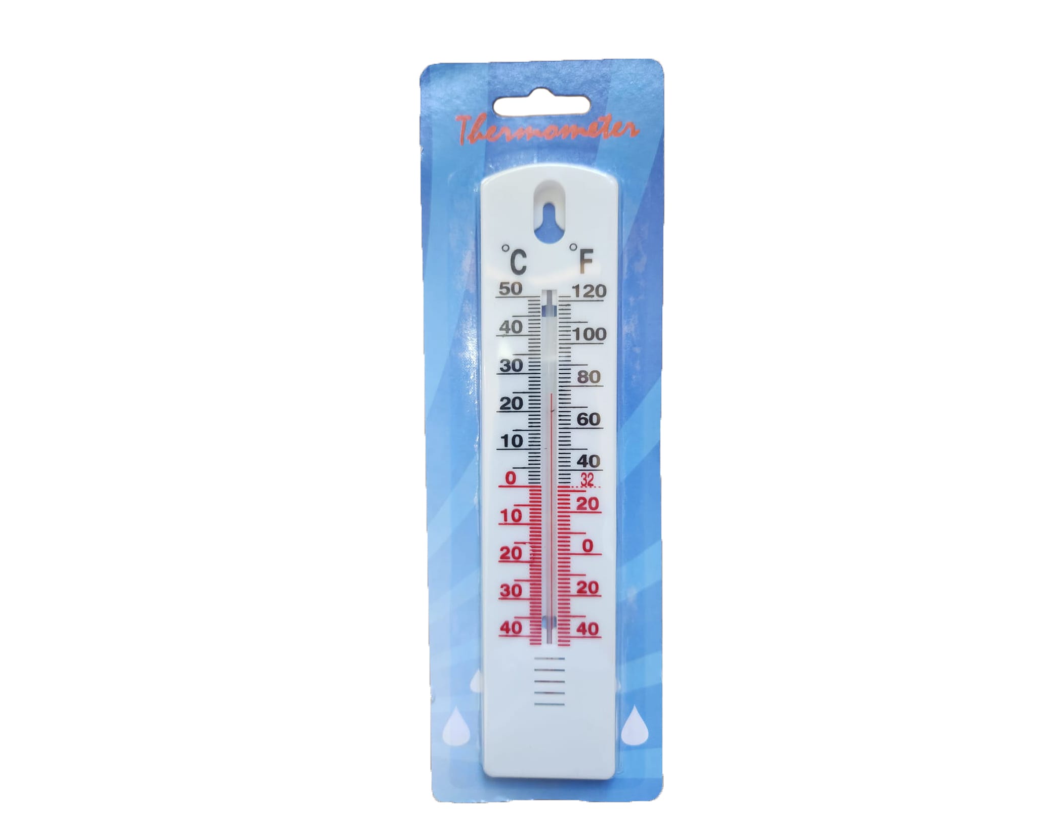 Termometro Ambiental Alcohol Rojo -40º +50º C | Importadora Biocare Ltda.