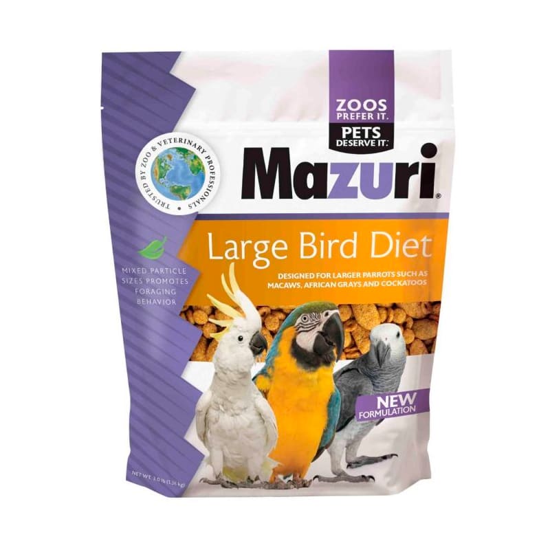 Mazuri Large Bird Diet | Nubapets | Tienda de mascotas
