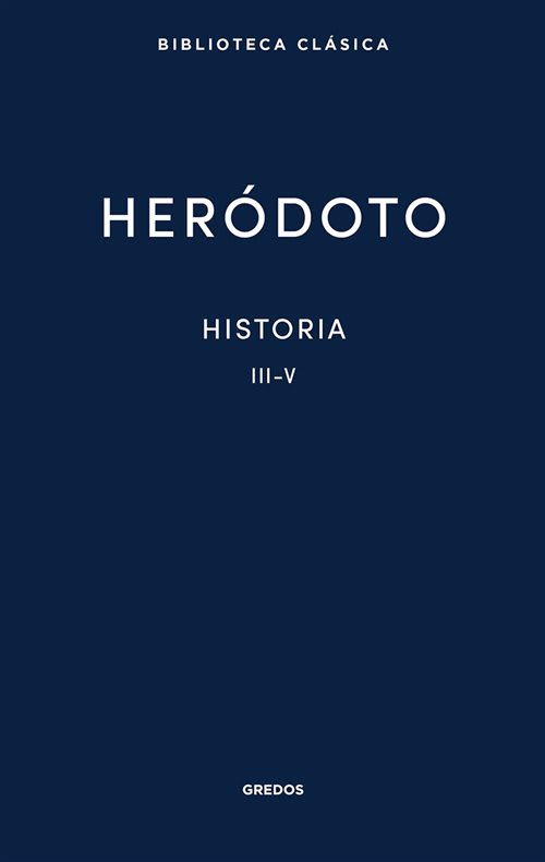 Historia. Libros III-V | Libros Proa