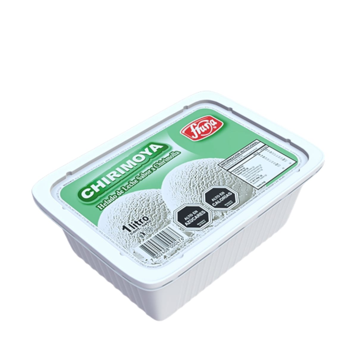 FRUNA HELADO CASSATA CHIRIMOYA 1L | Sabor Mediterráneo