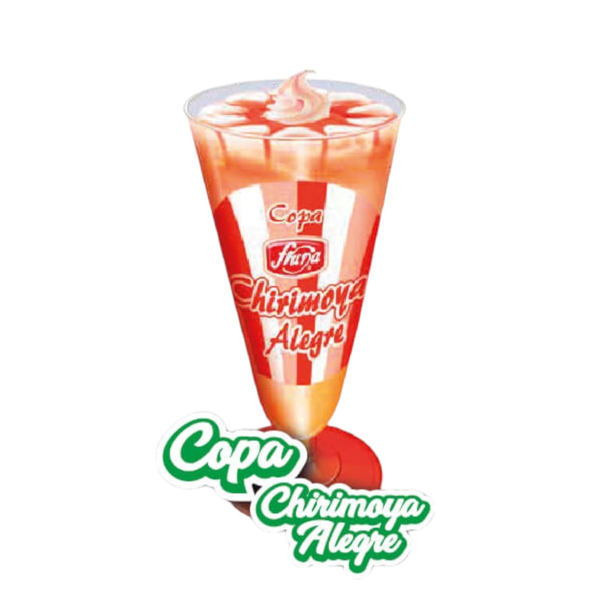 FRUNA HELADO COPA CHIRIMOYA ALEGRE 250ML | Sabor Mediterráneo