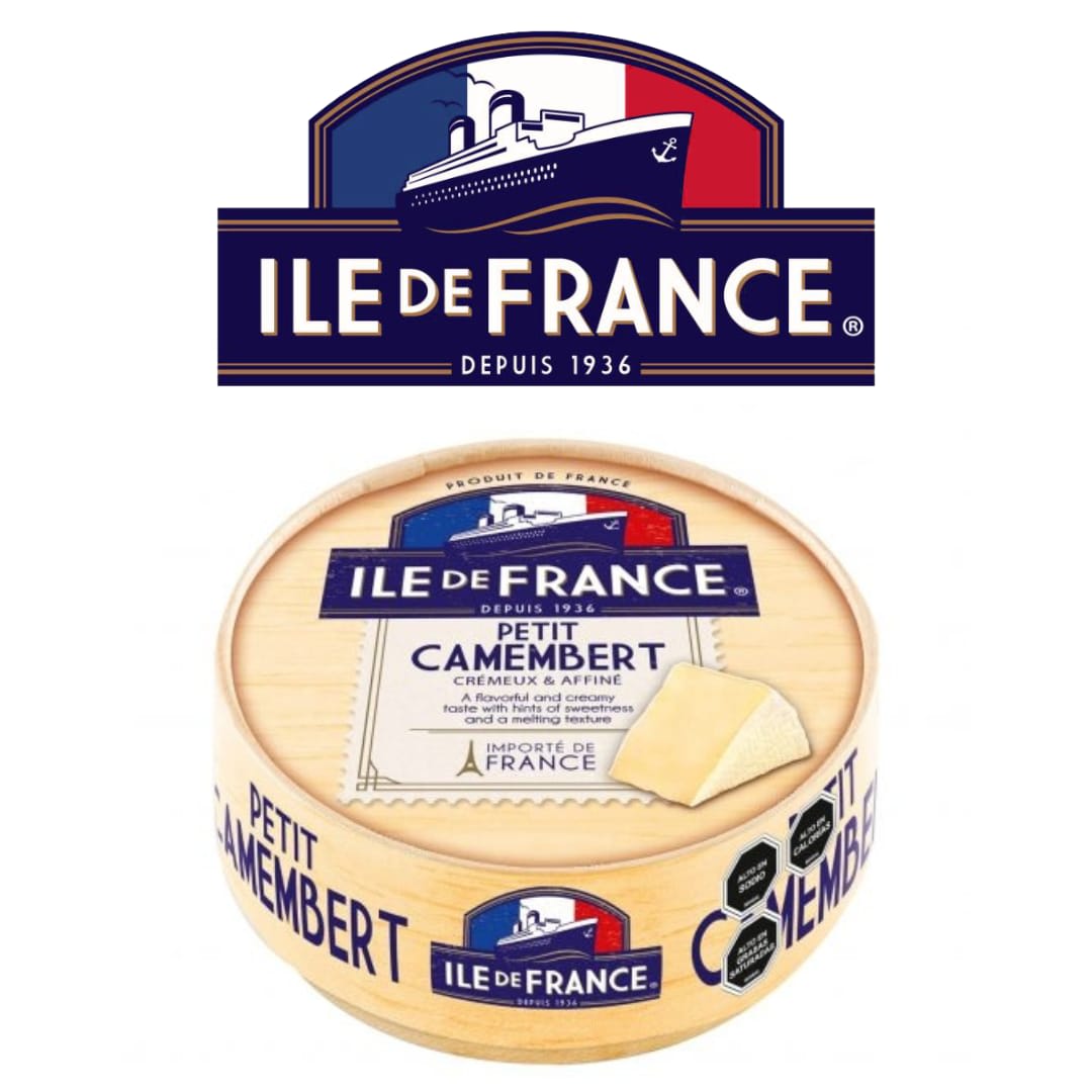 ORIGINAL PETIT CAMEMBERT ILE FRANCE 125 GR | Sabor Mediterráneo
