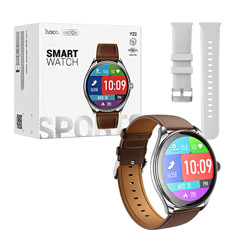 HOCO SMARTWATCH Y22 PLATEADO | Casa de la Carcasa