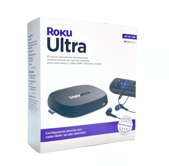 Roku Ultra HD I 4K I HDR | Casa de la Carcasa