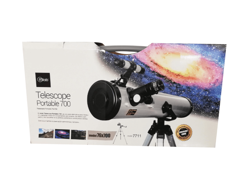 Mlab Telescopio Portable Stellar View 76x700 | Casa de la Carcasa