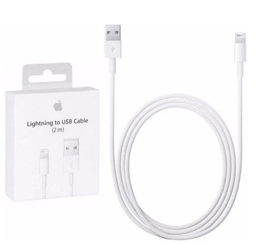Cable iPhone Original Lightning - USB 2 metros | Casa de la Carcasa