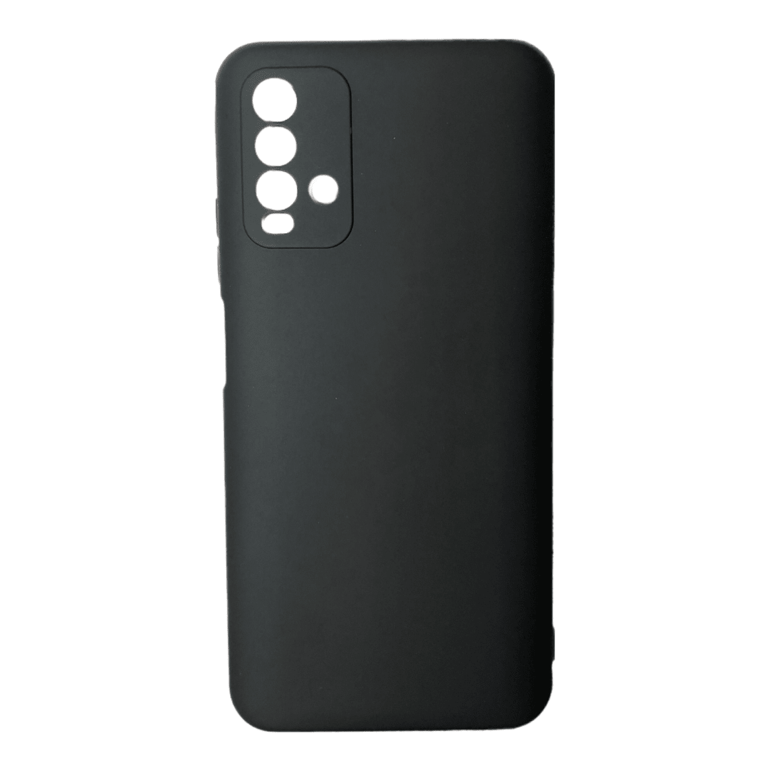 Carcasa Redmi 9T Silicona Negro | Casa de la Carcasa