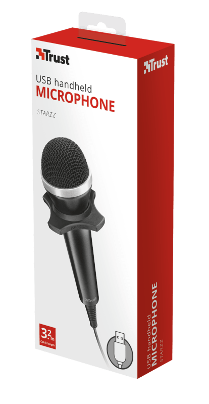 Trust Microfono STARZZ portatil USB | Casa de la Carcasa