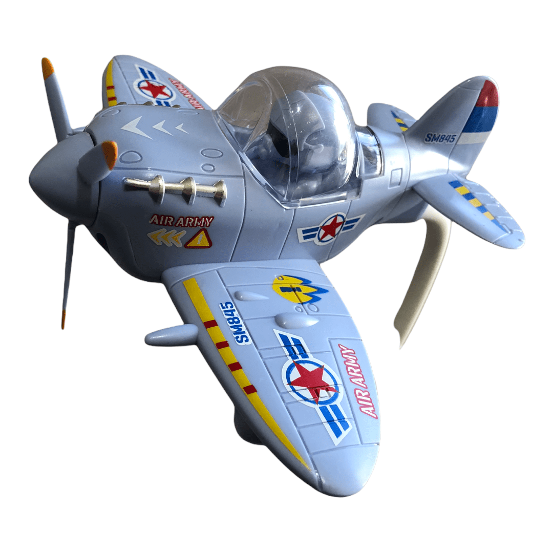 Lampara Avion 3 Tonos Celeste | Casa de la Carcasa