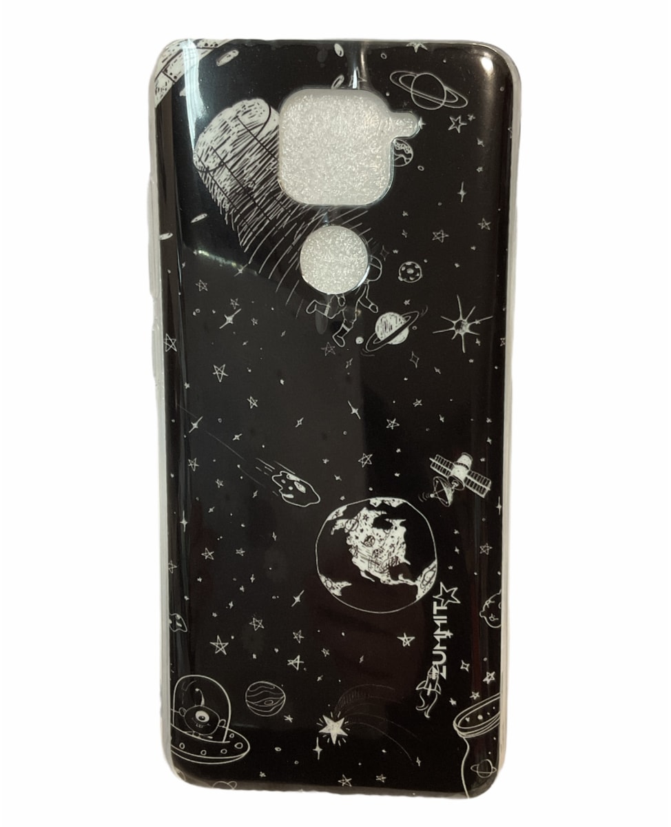 Carcasa Redmi Note 9 Silicona Espacio | Casa de la Carcasa