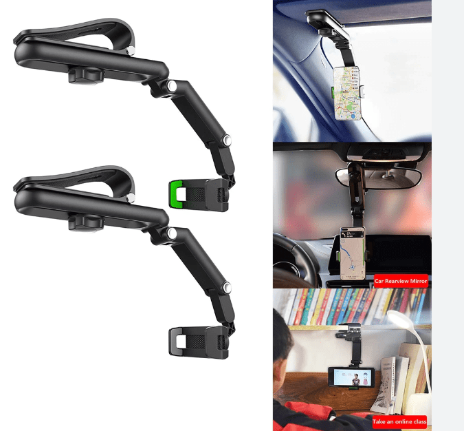 Soporte Auto Sun Visor Celular 10275 | Casa de la Carcasa