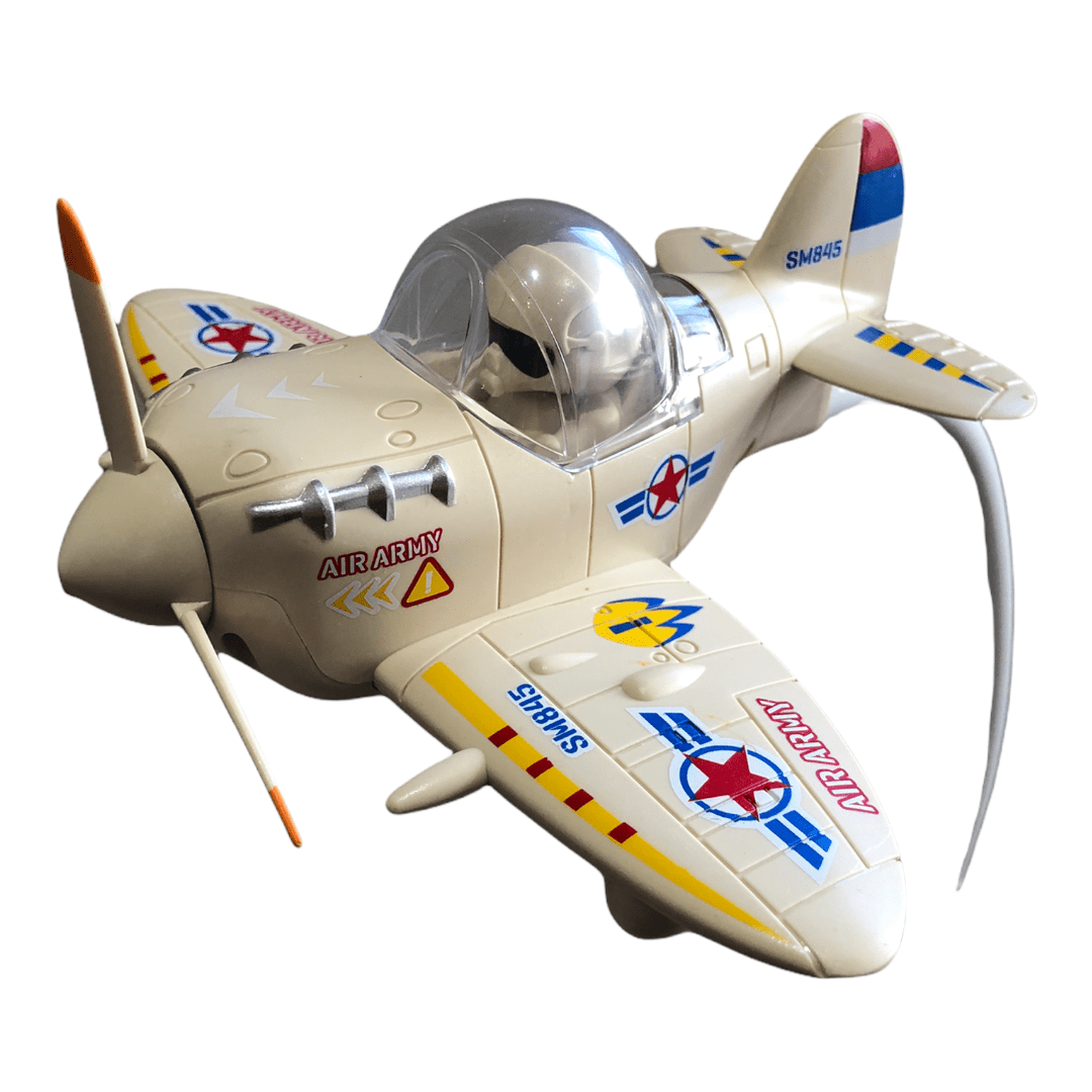 Lampara Avion 3 Tonos Amarillo | Casa de la Carcasa