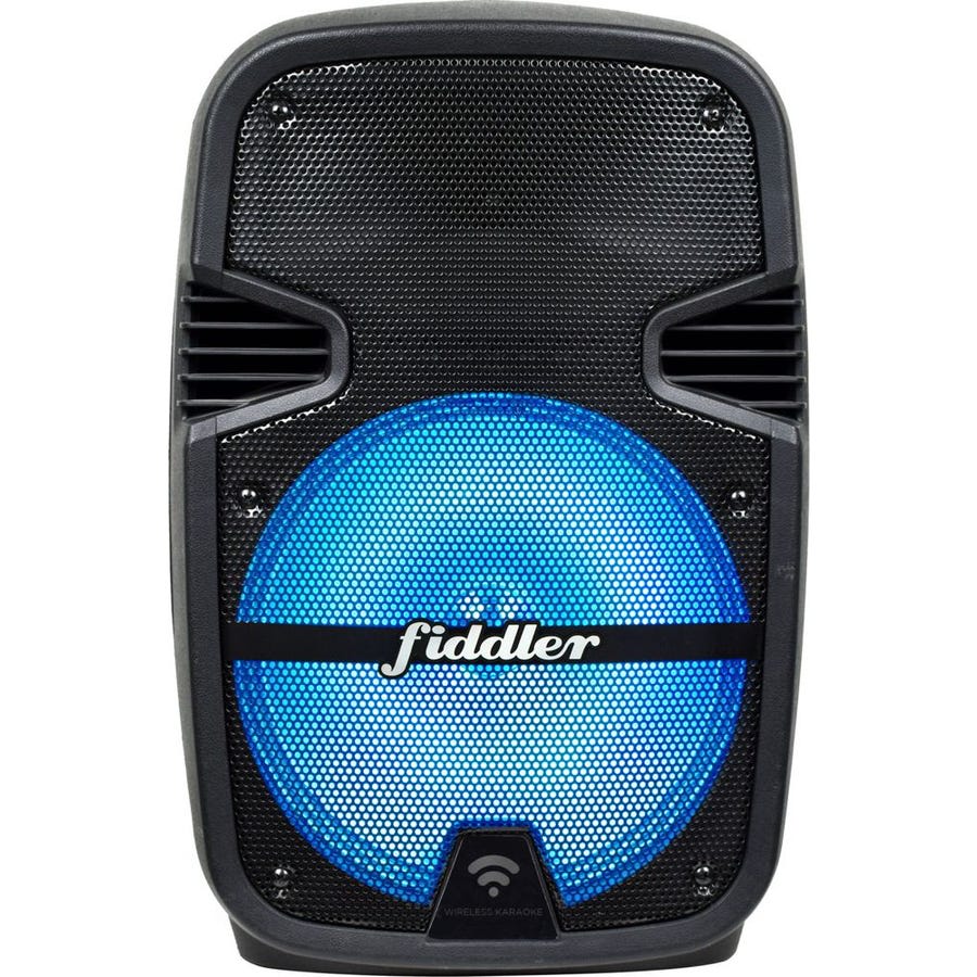 Parlante Karaoke BT 12" Luces y Micrófono Fiddler | Casa de la Carcasa