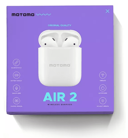 Audífonos inalámbricos Motomo Air 2 | Casa de la Carcasa