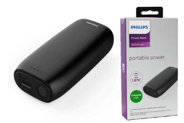 Philips Power Bank 4000 Mah | Casa de la Carcasa