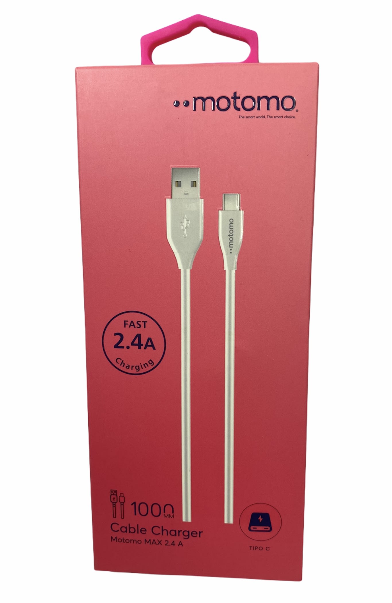 Motomo Cable USBC 2.4 A | Casa de la Carcasa