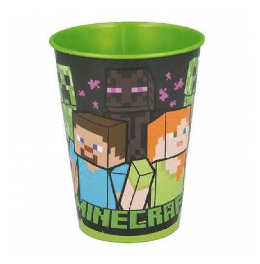 VASO INFANTIL MINECRAFT 260ML | Casa de la Carcasa