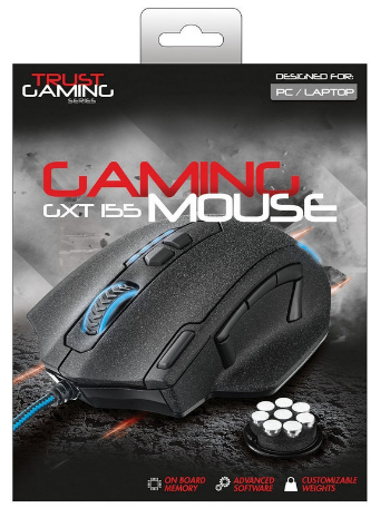 MOUSE TRUST GAMING MOUSE GXT 155 | MELITRONICS