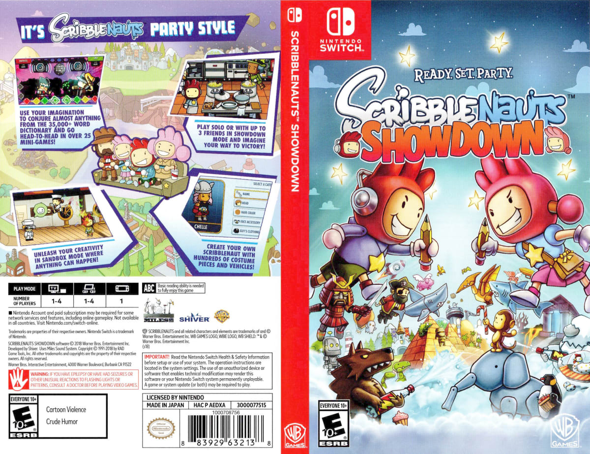 Scribblenauts Showdown Nintendo Switch | MELITRONICS Zona Gamer