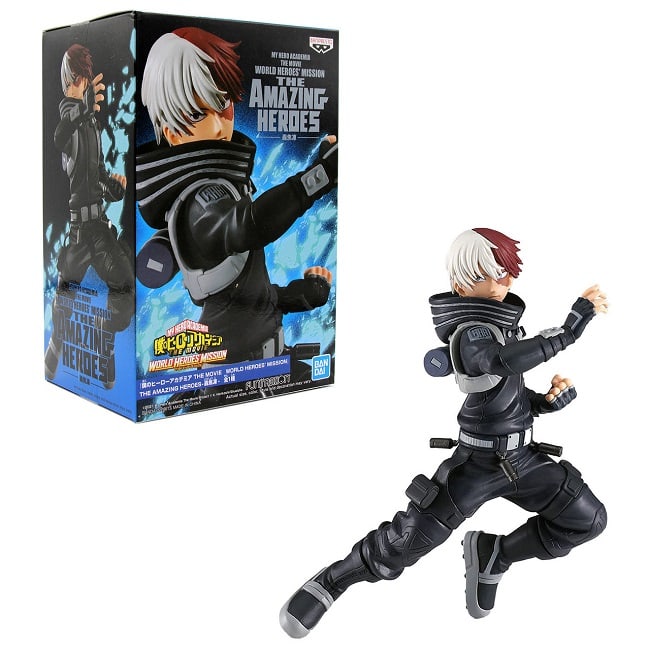 Figura My Hero Academia World Heroes Mission Shoto Todoroki ...