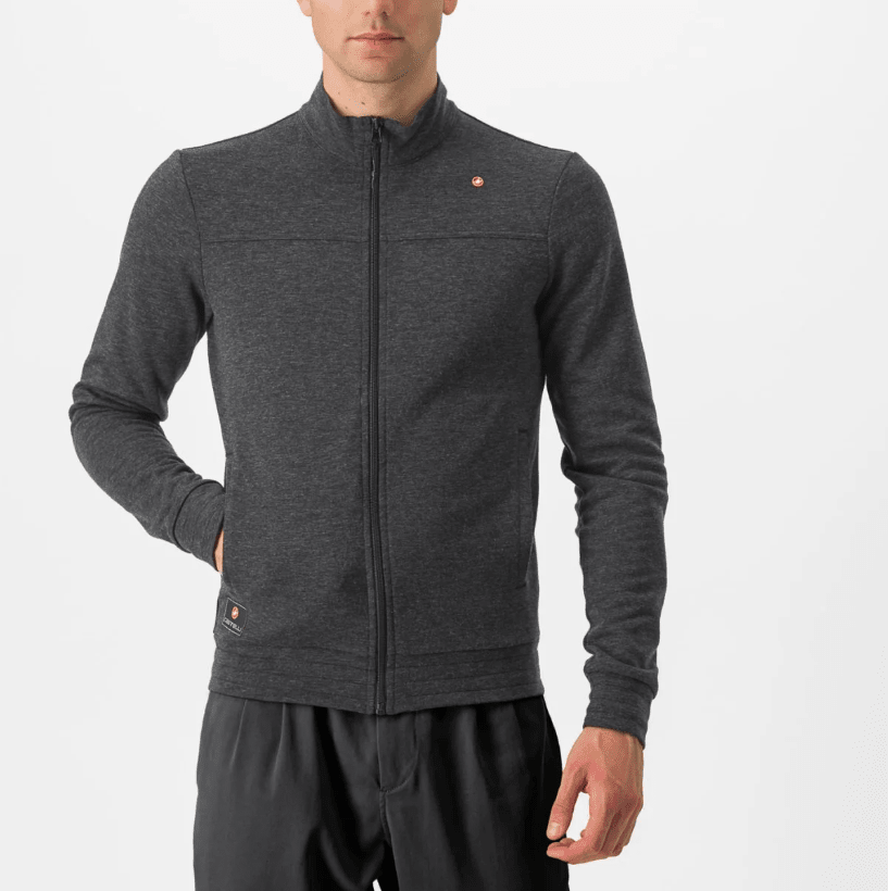 Castelli - Vigorelli Track Jacket (Casaca Casual) Dark Gray | Takano Store