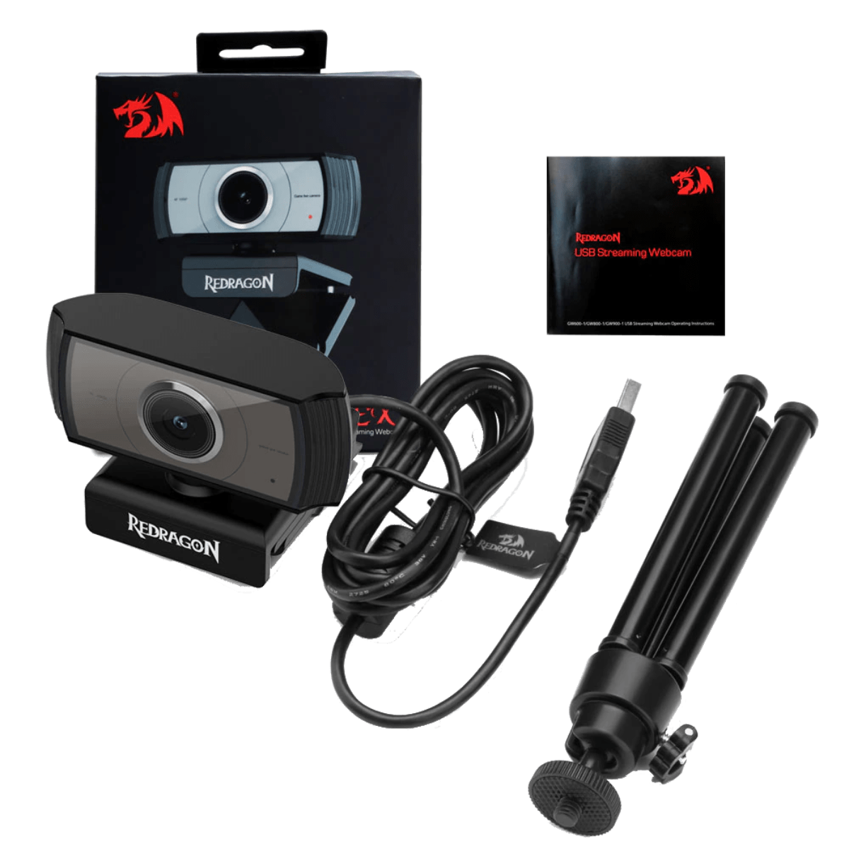 GW900 WebCam Redragon Apex 1080p | SSIMPORTS