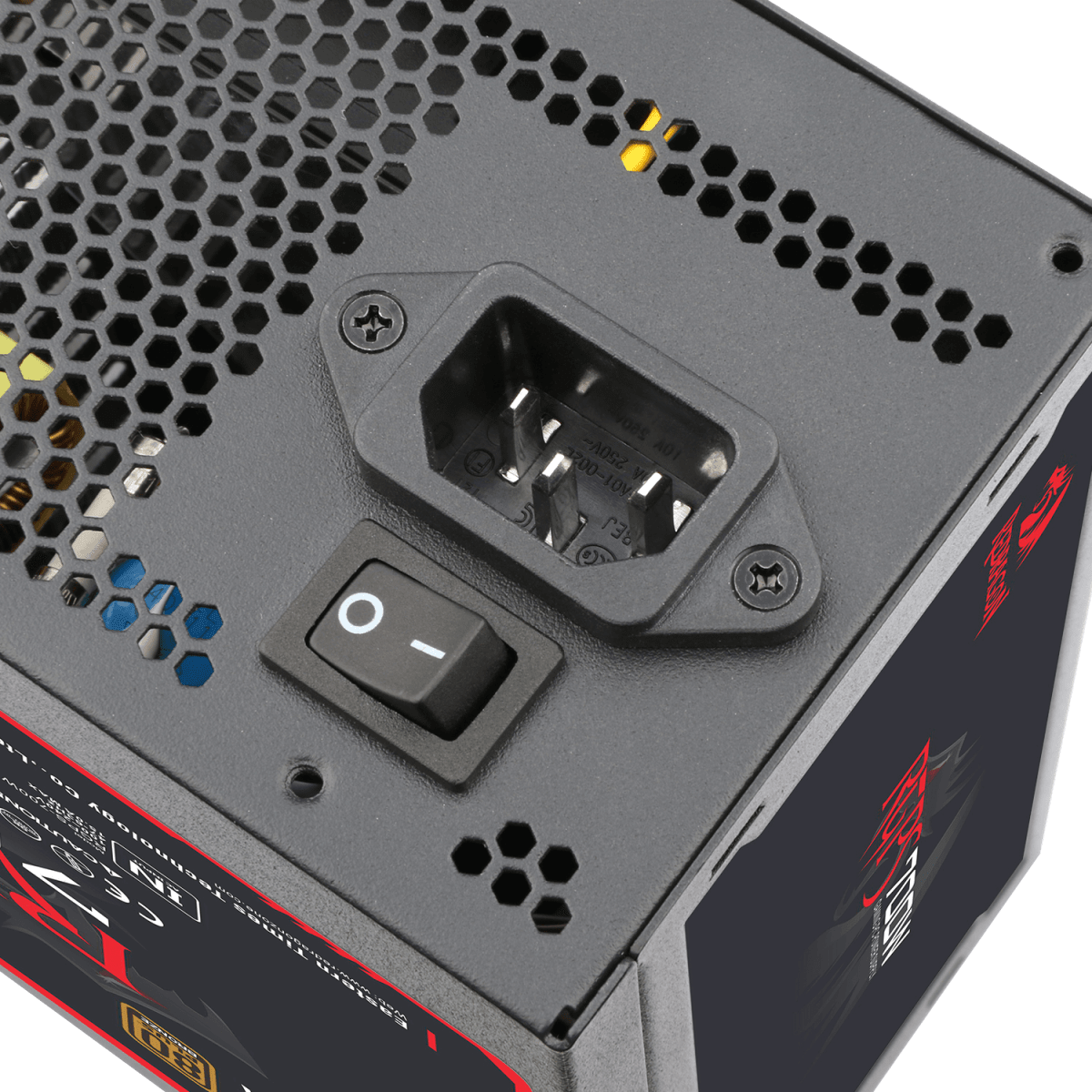 GC-PS005 Fuente Redragon 700W Bronce Modular (EU plug - type A) | Periferia gamer