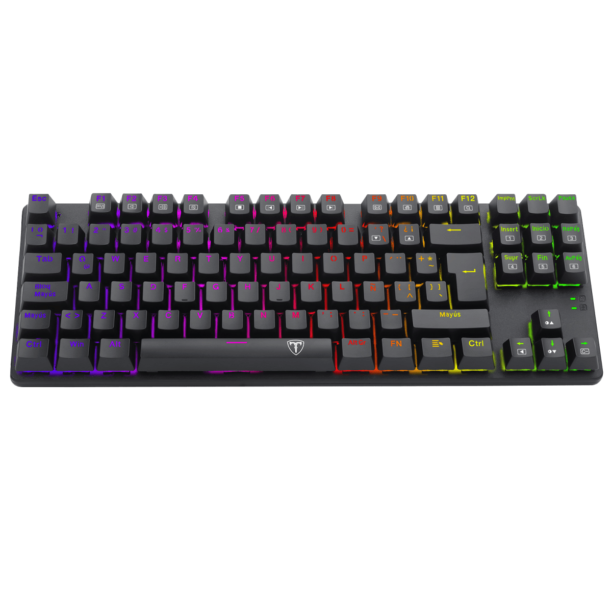 Teclado Mecánico Gamer T-Dagger BORA RGB T-TGK315-BL-SP Blue Switch | SSIMPORTS