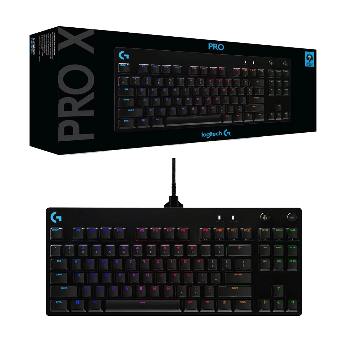 Teclado Logitech G PRO (PN: 920-009388) | Periferia gamer